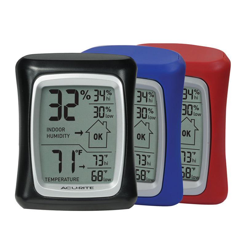 Indoor Temperature and Humidity Monitor Thermometers Hygrometers AcuRite Weather