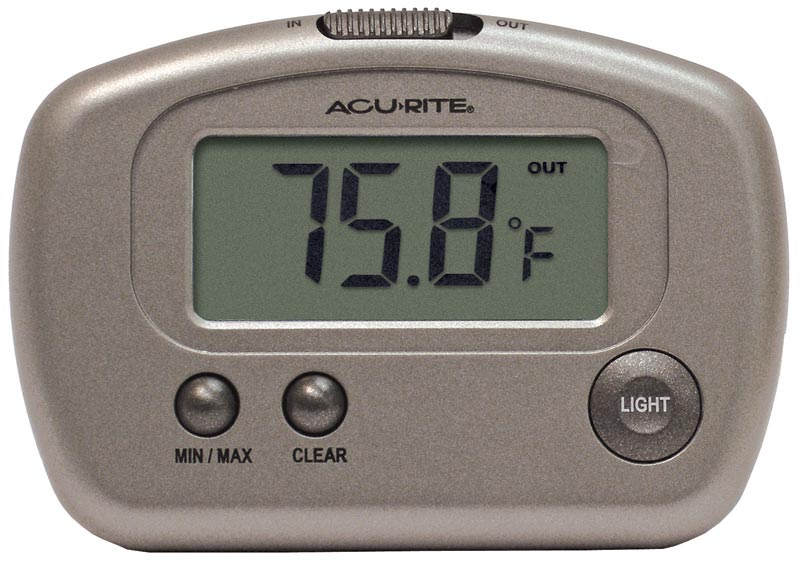 Digital Thermometer with 10-foot Temperature Sensor Probe – AcuRite