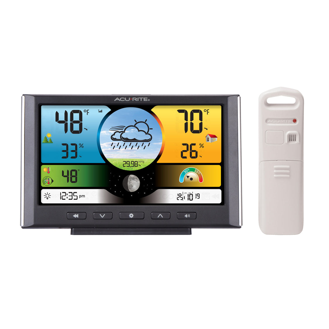 Weather Forecaster Wireless Digital Color Display – AcuRite