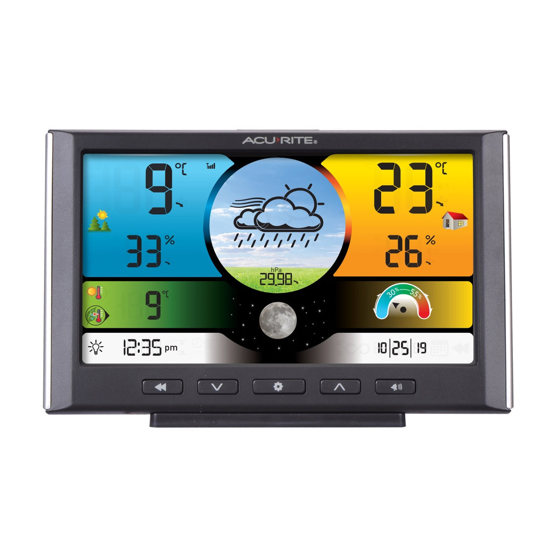 Weather Forecaster Wireless Digital Color Display – AcuRite