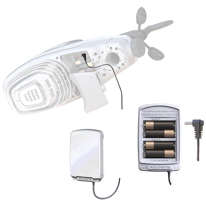 Remote Battery Pack for AcuRite Atlas™ Weather Sensor - Weather Sensors ...