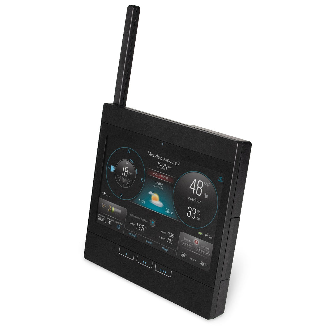 5-in-1 Weather Sensor: Temperature, Humidity, Rainfall, Wind Speed ...