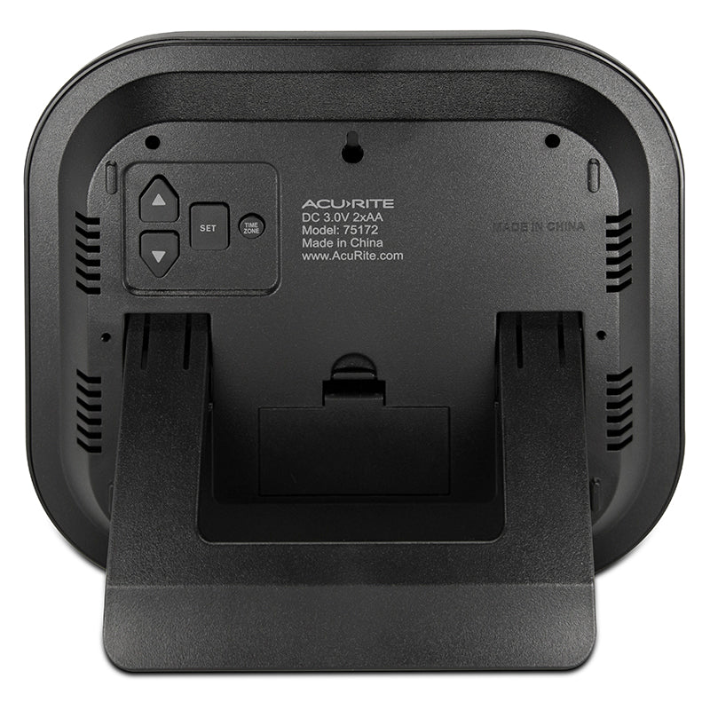 AcuRite Indoor Atomic Digital Wall Clock with Thermometer | AcuRite Weather