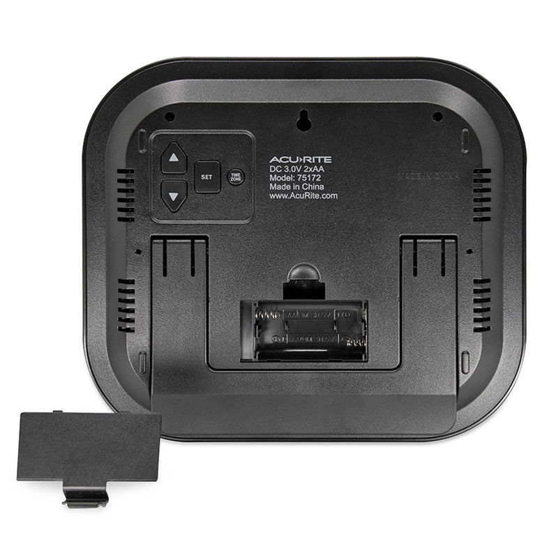 AcuRite Indoor Atomic Digital Wall Clock with Thermometer | AcuRite Weather