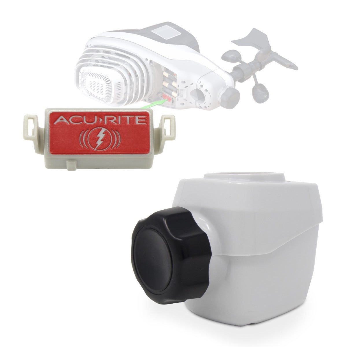AcuRite Atlas Lightning Detection Sensor with Wind Extension