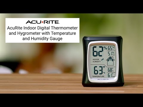 Indoor Temperature and Humidity Monitor – Thermometers & Hygrometers ...
